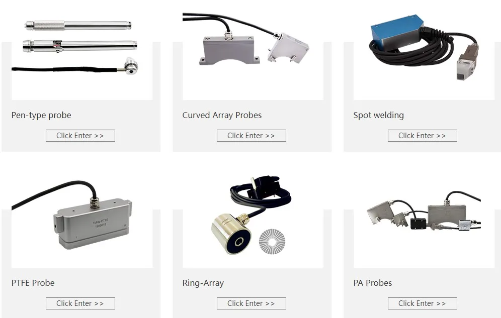 STNDT Phased Array Probes Linear Array Series 4L16-0.5*10 Optional Port ...