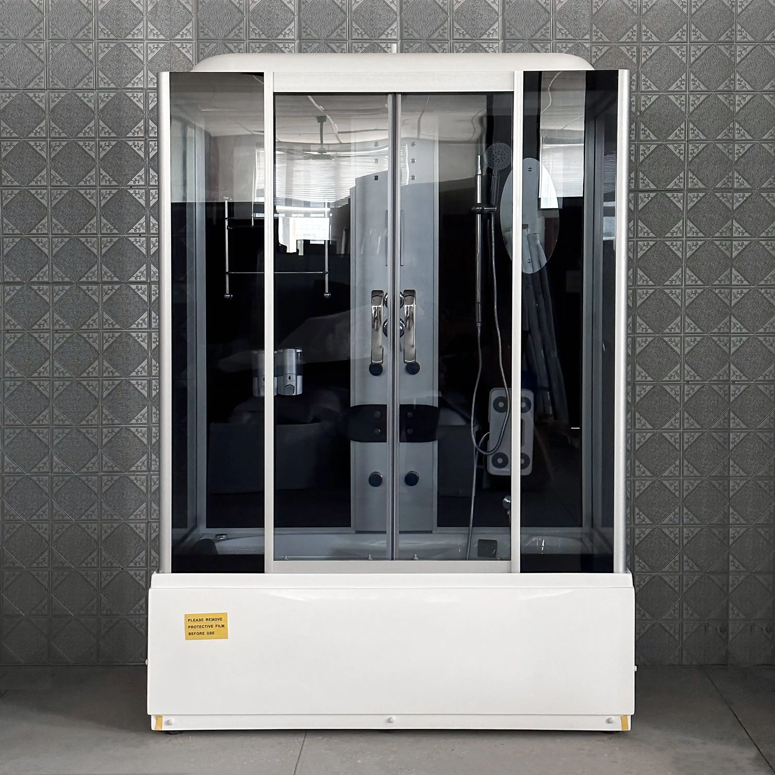 Alibaba.com: Corner Steam Shower Cabin for Small Bathrooms, Building ...