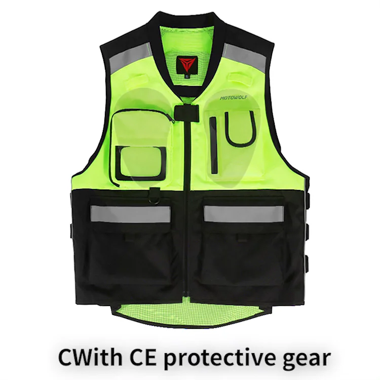Motowolf Customer Professional Motorcycle Motor Reflective Vest With Ce ...