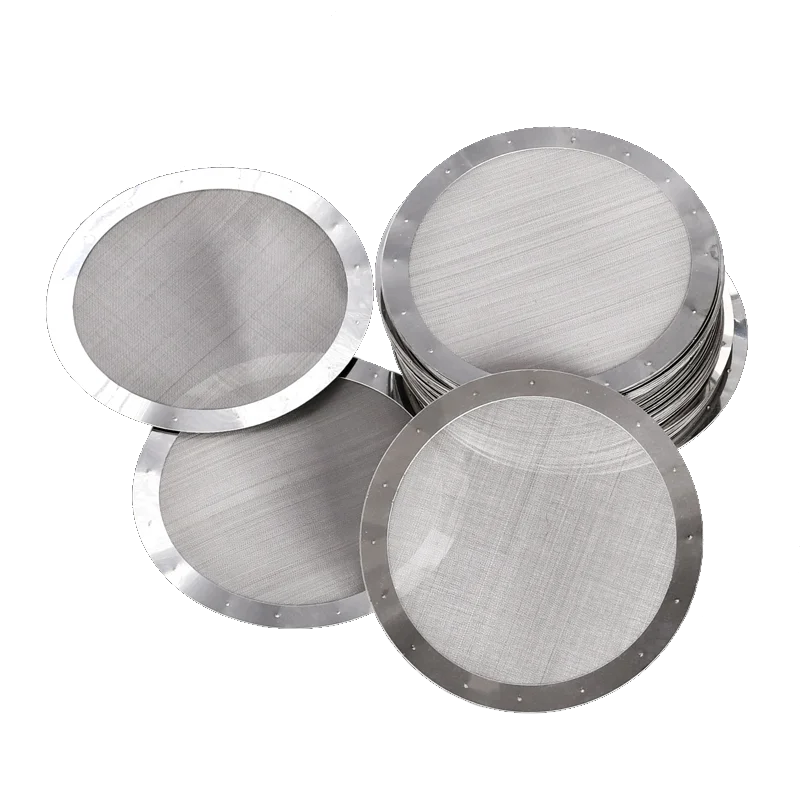 Etching Discs Ss304 Disc Spot Welded Wire Stainless Round Coffee Metal ...