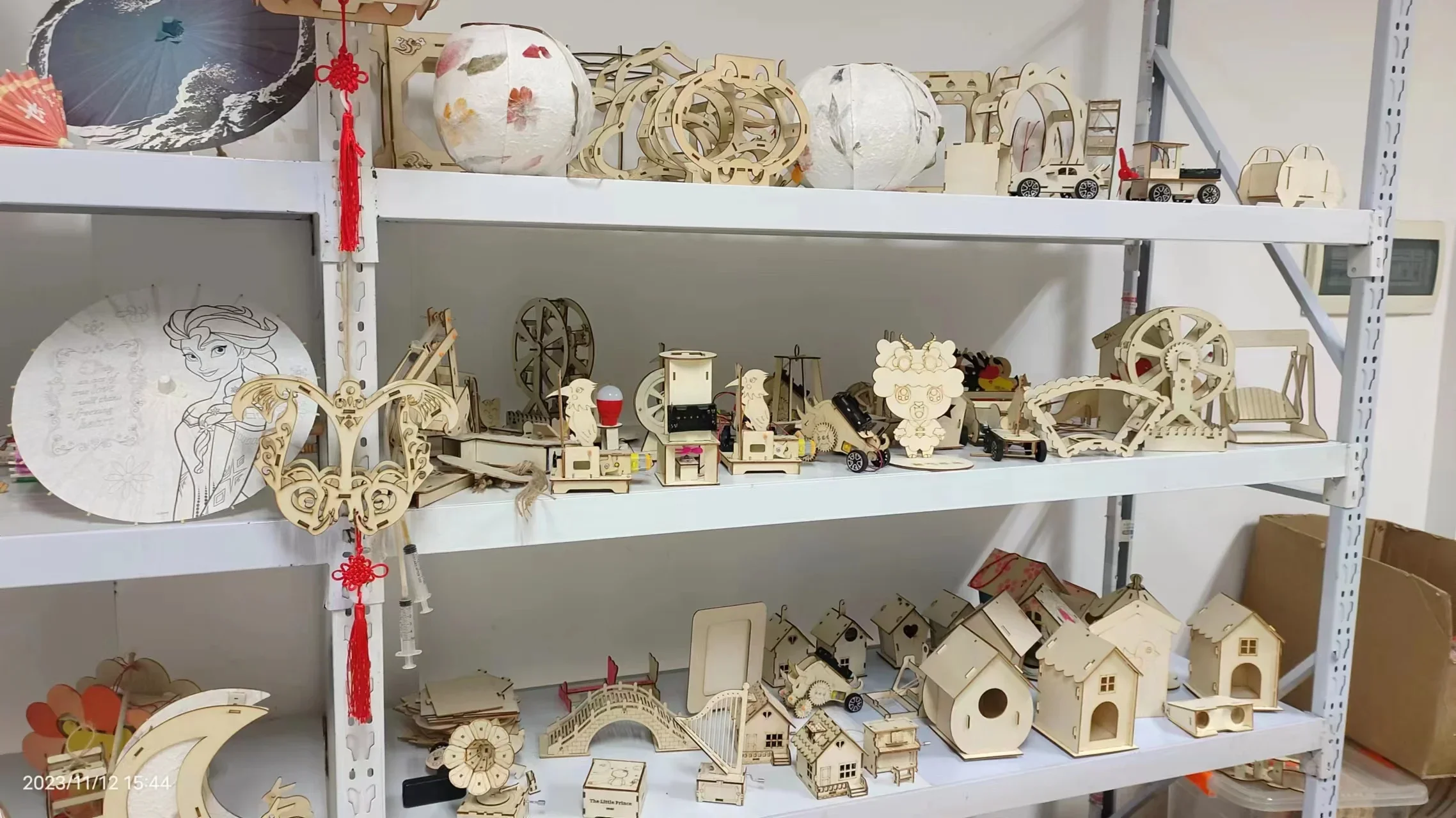 Diy Magic Balance Bird Model Tabletop Decoration Wooden Assembled ...