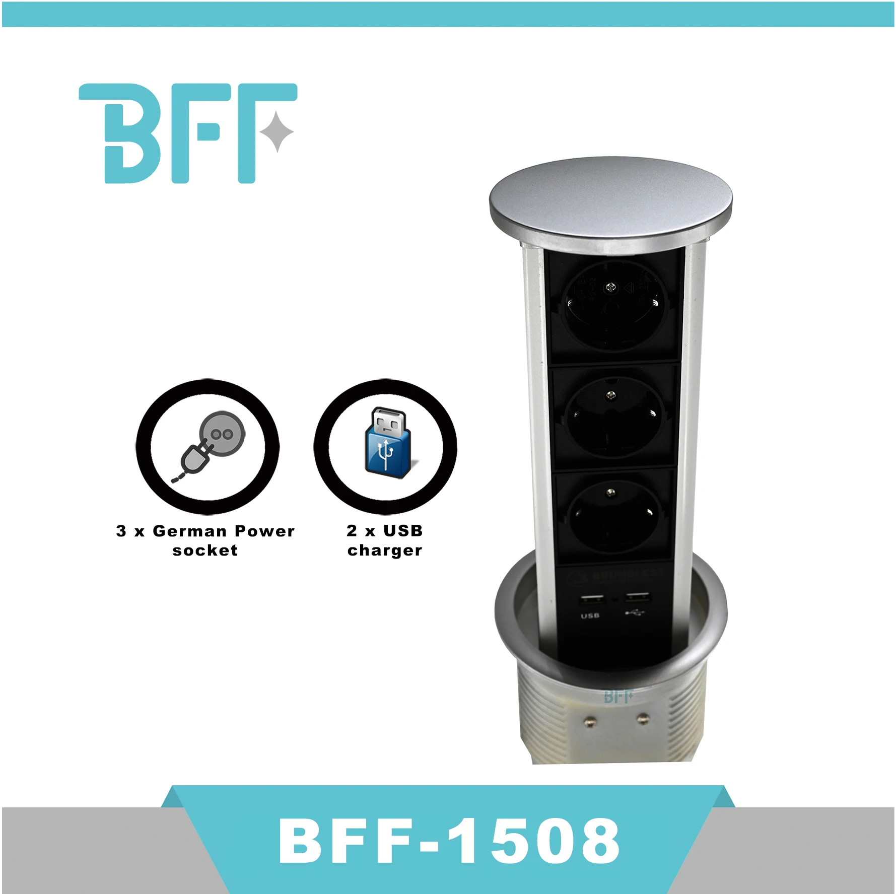 Multifunctional Automatic Pop Up Socket Charging Usb Port Universal ...