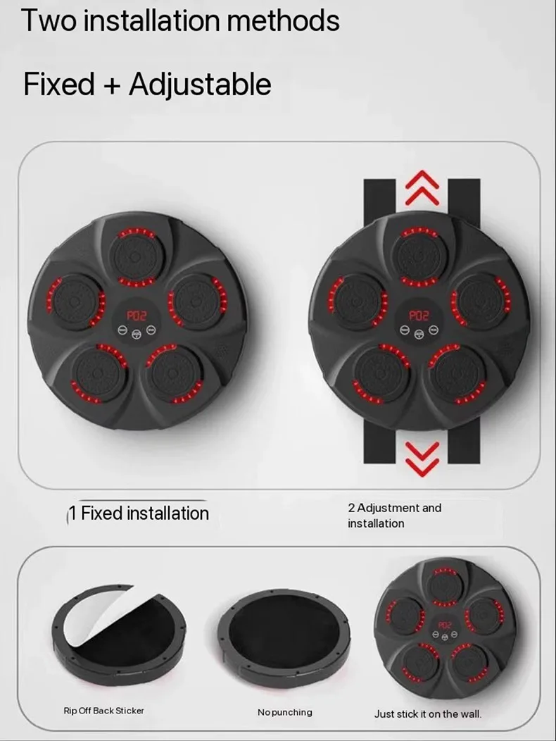 Boxing Machine - Smart Music Training Target Pad Light Up