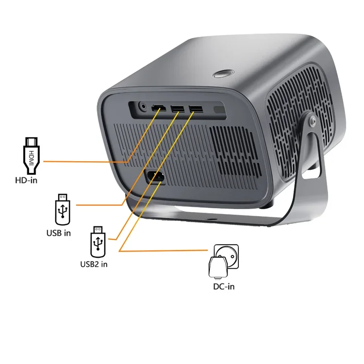 A10 Android 11 Smart LED Portable Projector with 5G Dual Wifi