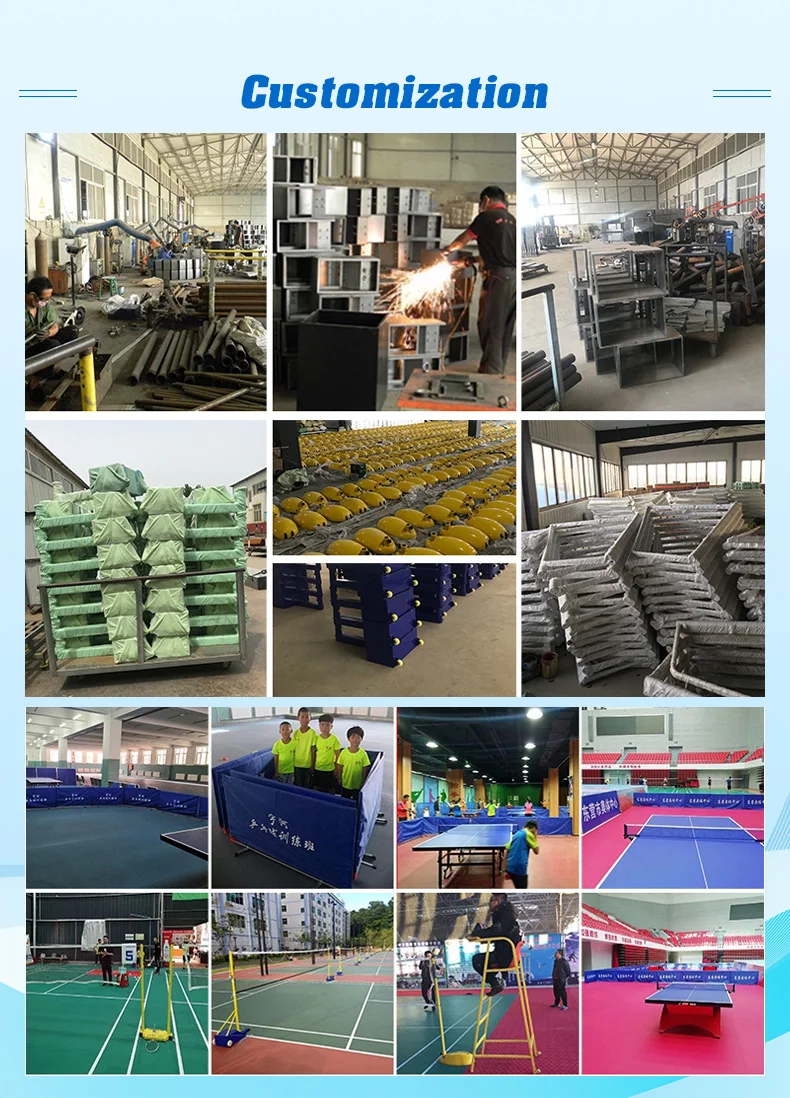 Portable Badminton Net Stand with Moving Wheel & Steel Frame, OEM