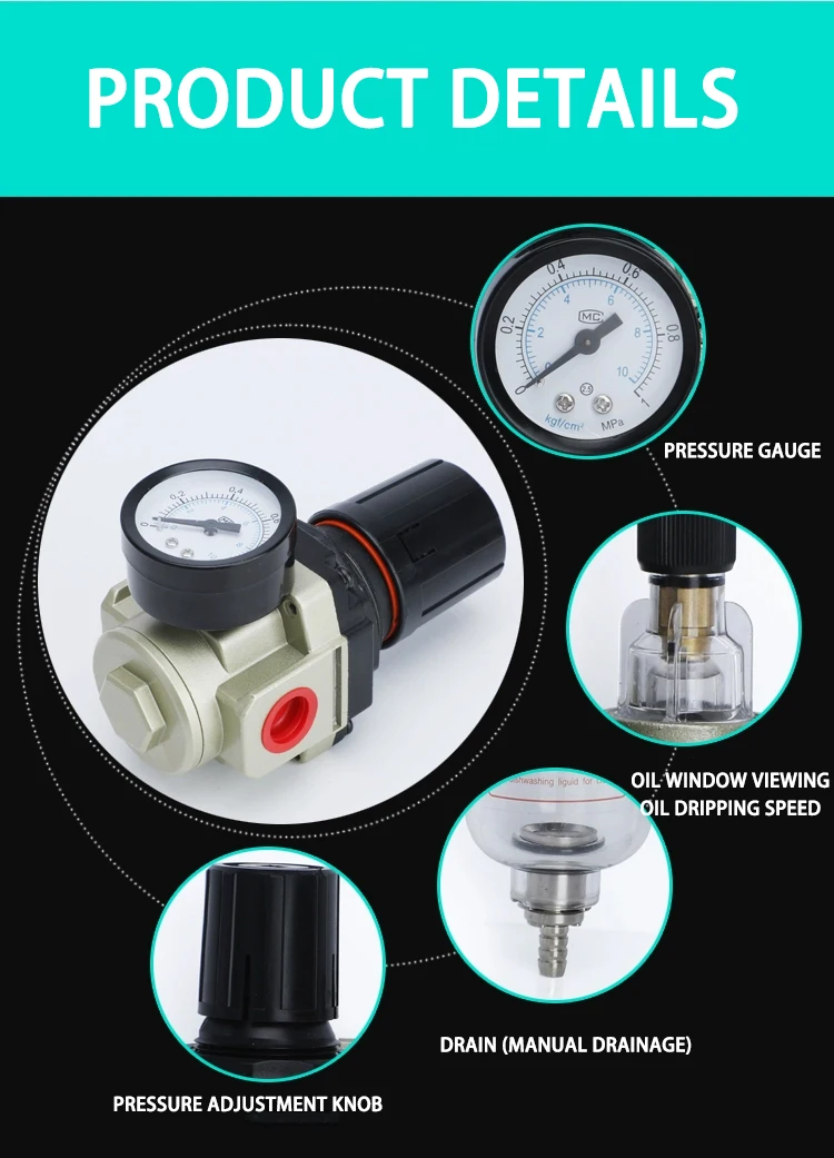 Smc Precision Pressure Regulator Ar3000-03 Air Source Processor ...