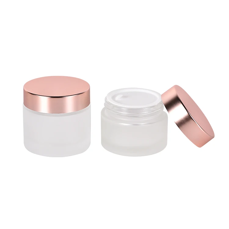 5/10/15/20/25/30/50/60/100g Frosted Cosmetic Packaging Cream Jar Clear ...