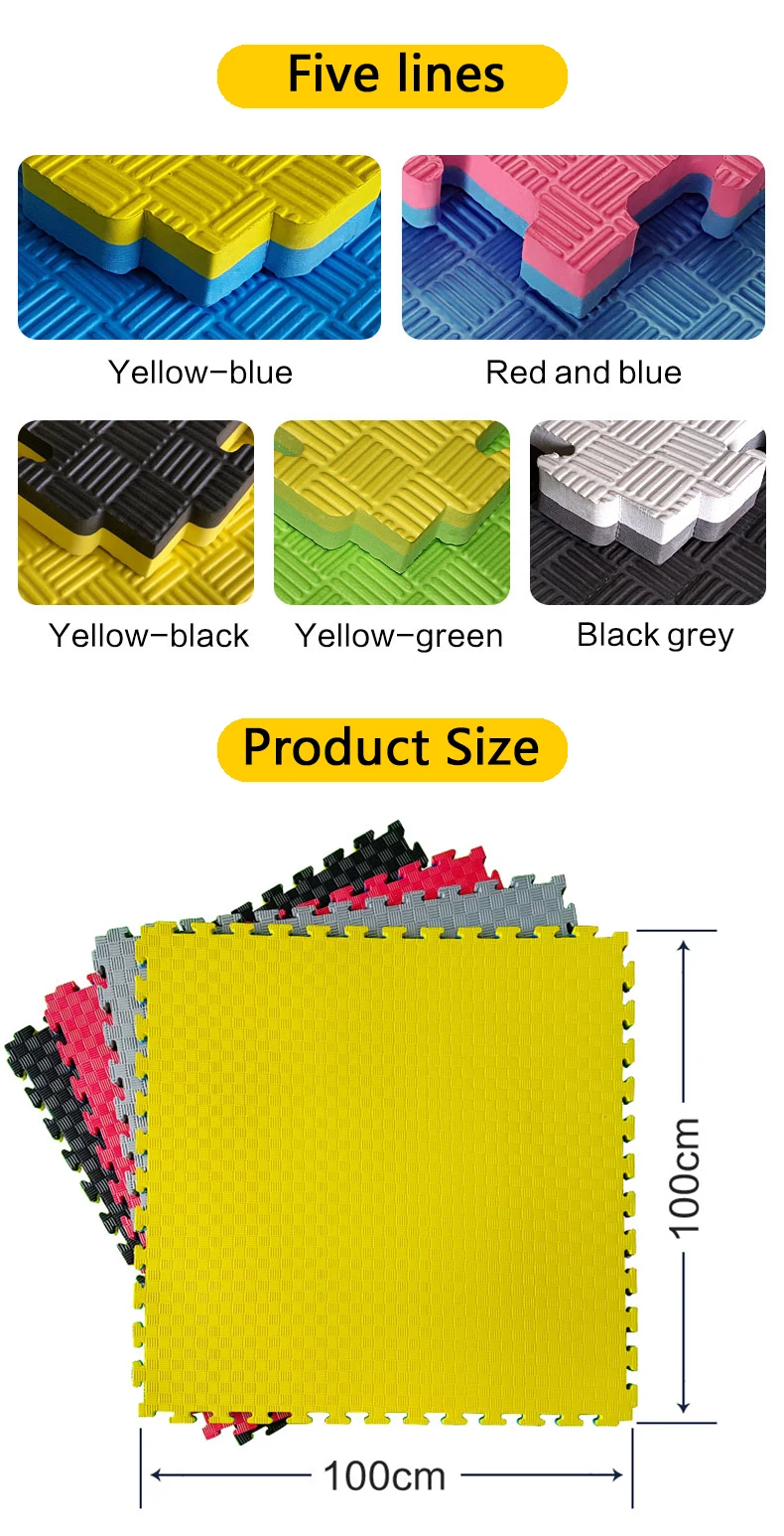 1000x1000x30mm the Most Popular Karate Tatami Mats for Taekwondo ...
