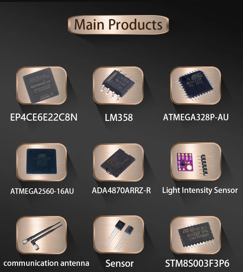 Ep4ce6f17c8n Ep4ce6 Bga256 Mimx8mm6dvtlzaa Ep4ce10f17i7n Mk64fn1m0vll12 Bga Cxcw Chip Fpga ...