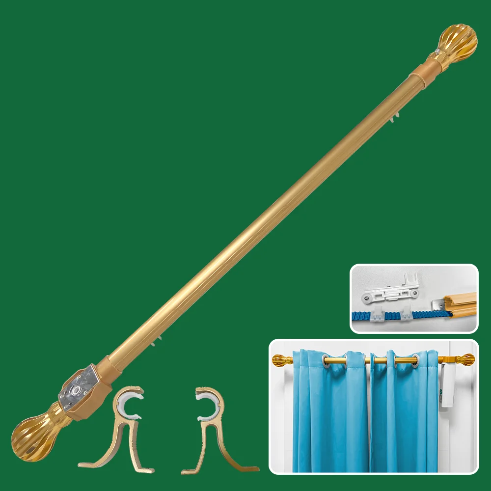 SZMYQ Roman Rod Smart Curtain Motor System - Alexa Control