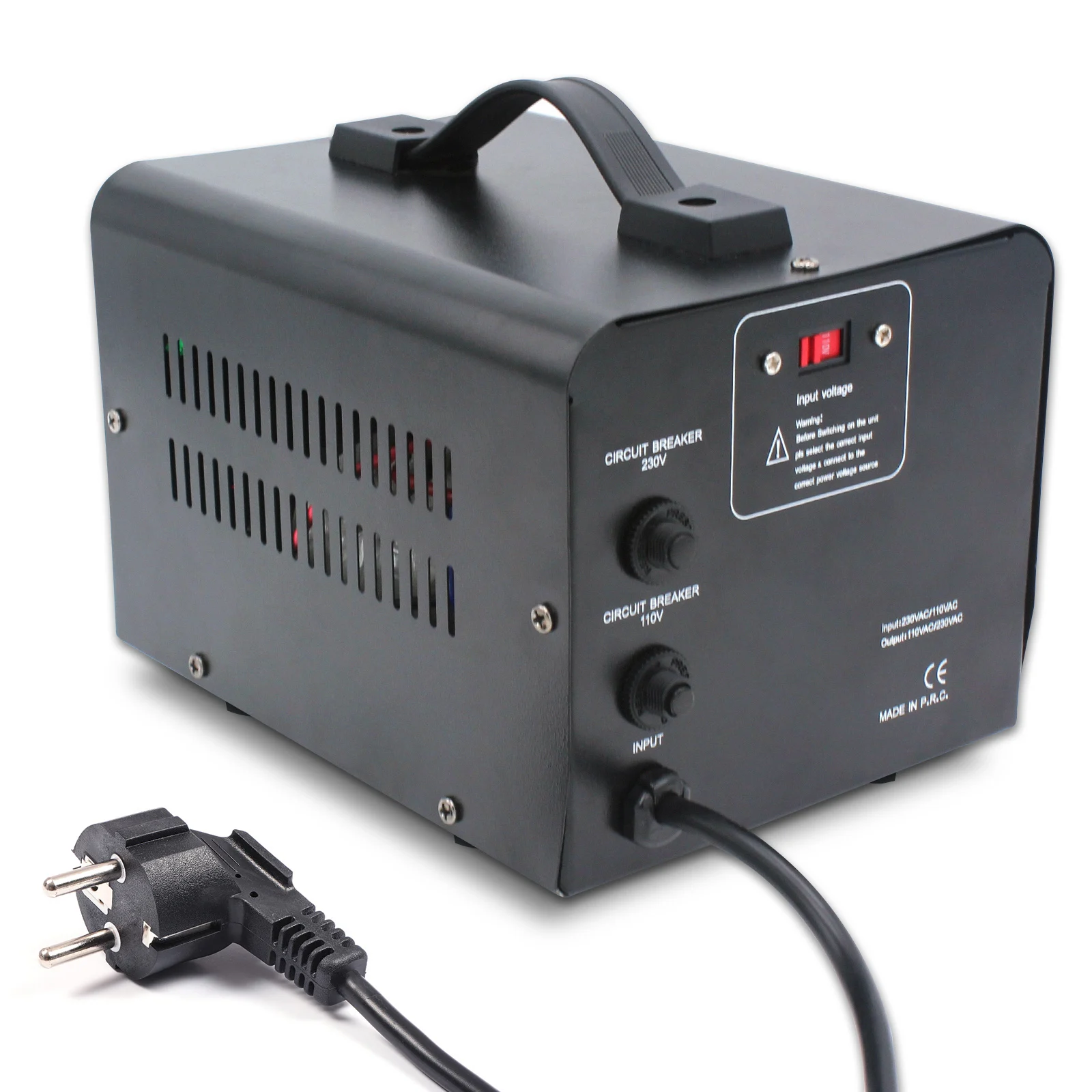 Home Use 1500w 110v to 220v Step up Current AC Small Voltage ...