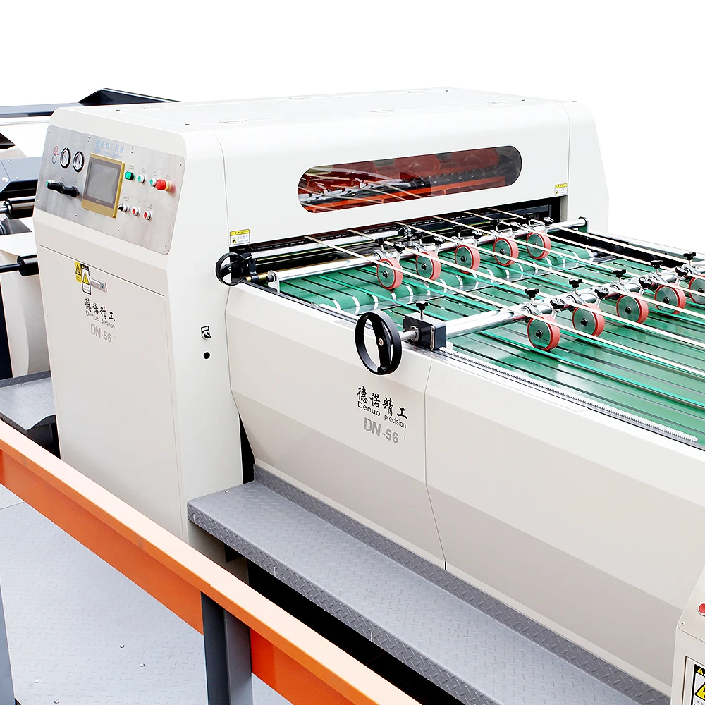 Shaftless Unwinder Rotary Paper Sheeting Machine Cross Cutting Machine ...