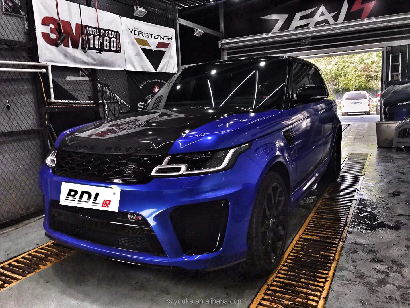 Body Kit for Range Rover Land Rover Sport 2018 Upgrade to SVR Style ...