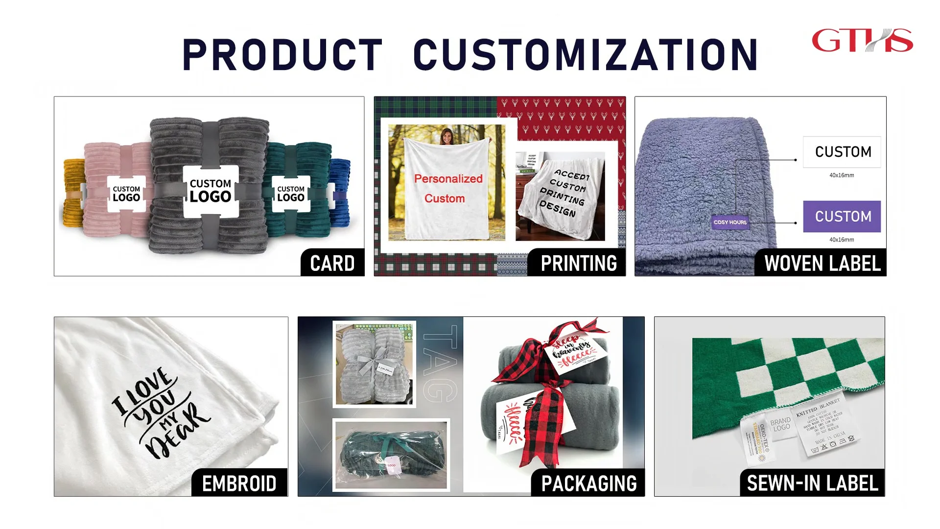 Custom With Logo Fleece Anime Printed Design Cartoon Painting Polyester ...