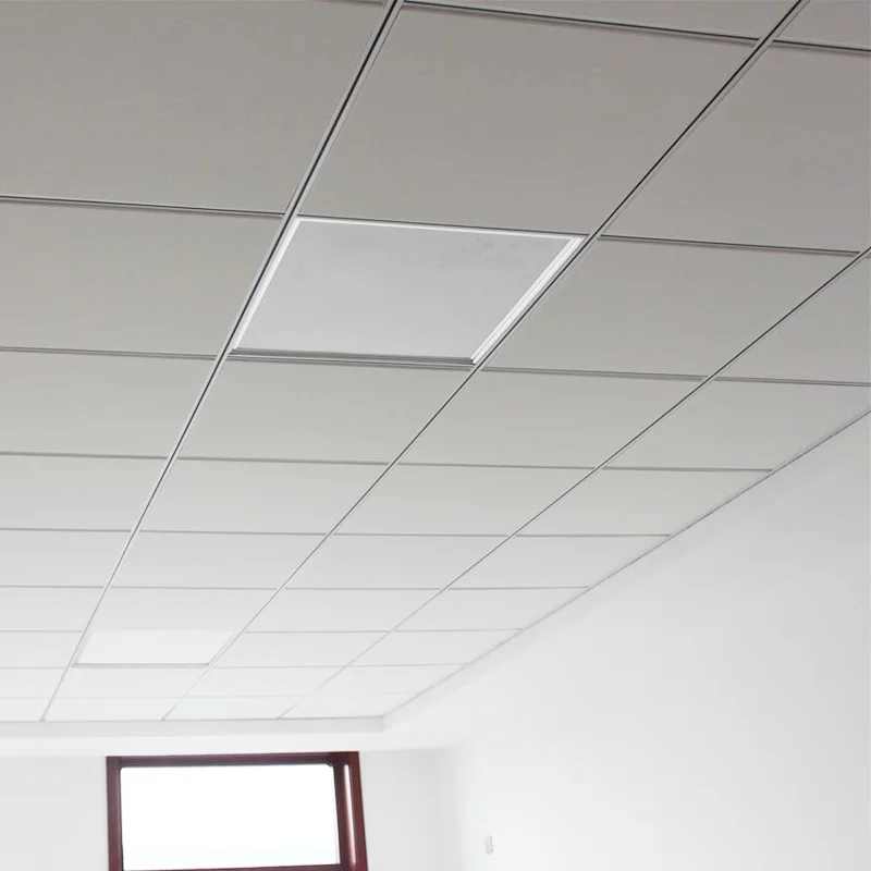 High Light Reflectance Thermal Insulation Mineral Fiber Board Ceiling ...