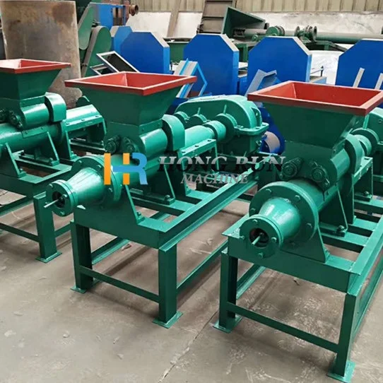 Hr Biomass Press Sawdust Briquetting Extruder Straw Rice Husk Bagasse ...