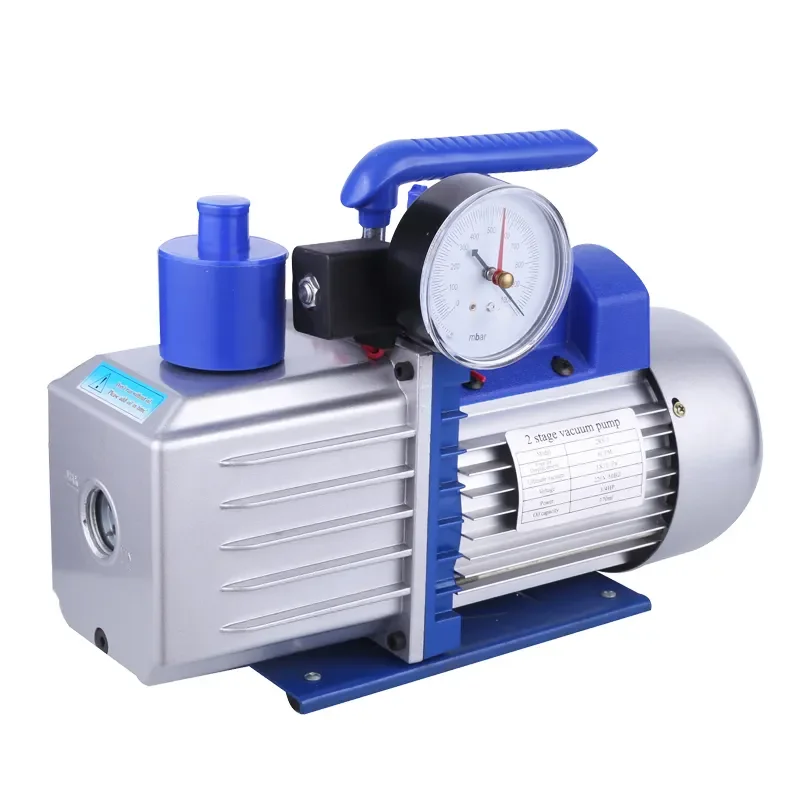 R410a 2rs-2-sv Double Stage Rotary Vane 5cfm Vacuum Pump For New Refrigeration - Buy 5cfm Vacuum ...