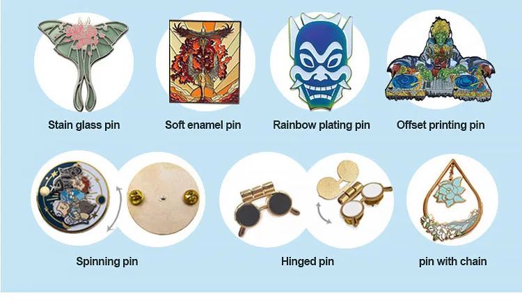 Hat Pin And Clips Custom Design Your Own Logo For Hat Fitted Brand ...