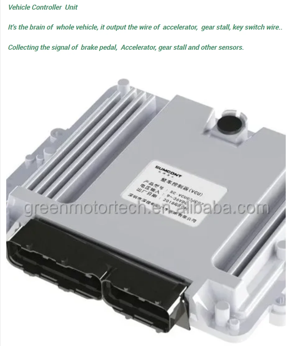 45KW Driving System for Electric Car, Liquid Cool Motor, Controller ...