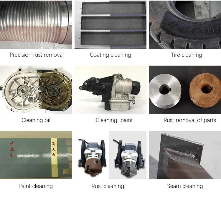 200w 300w 500w 1000w Pulsed Laser Cleaning for Wood, Stone, Metal