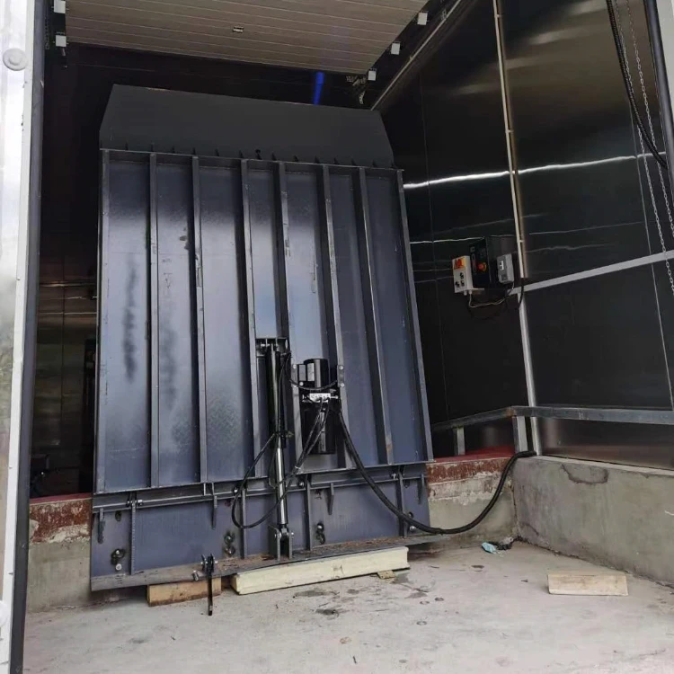 PANDA 8T Hydraulic Vertical Dock Leveler - Efficient Loading