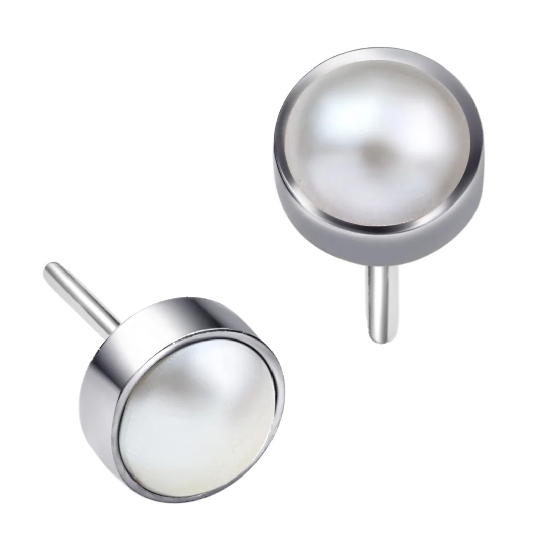 Eternal Metal Astm F136 Titanium Crutch Shaped Threaded Ends Piercing ...