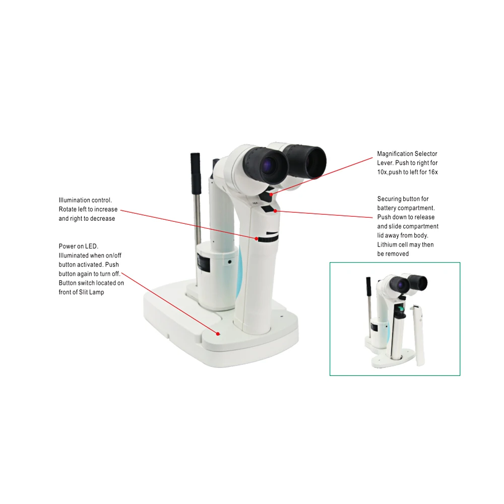 Eye Tester Indirect Ophthalmoscope Examination Ophthalmic Equipment 2 ...