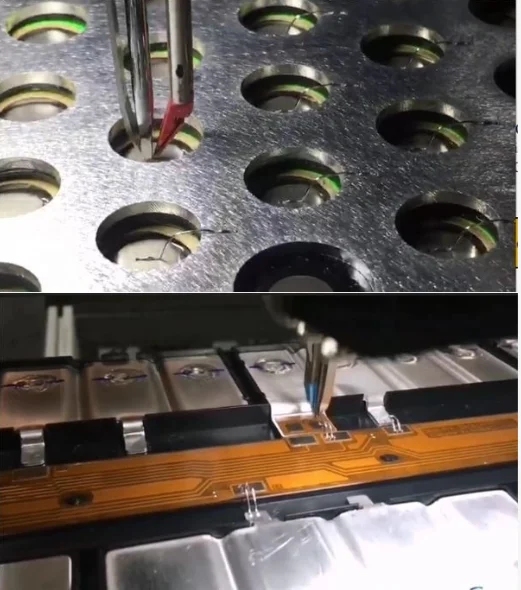 Tesla EV Battery Pack Ultrasonic Aluminum Welder Wire Bonder