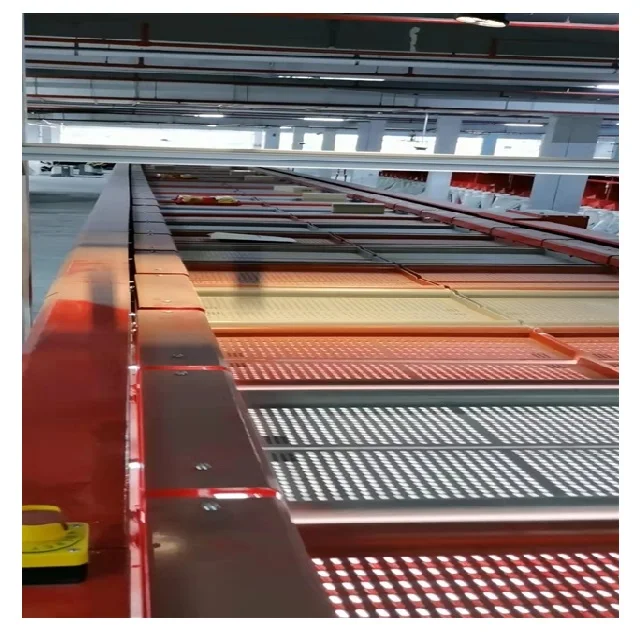 Irregular Parcel Sorting System Bomb Bay Sorter Tray Sorter Tilt Tray ...