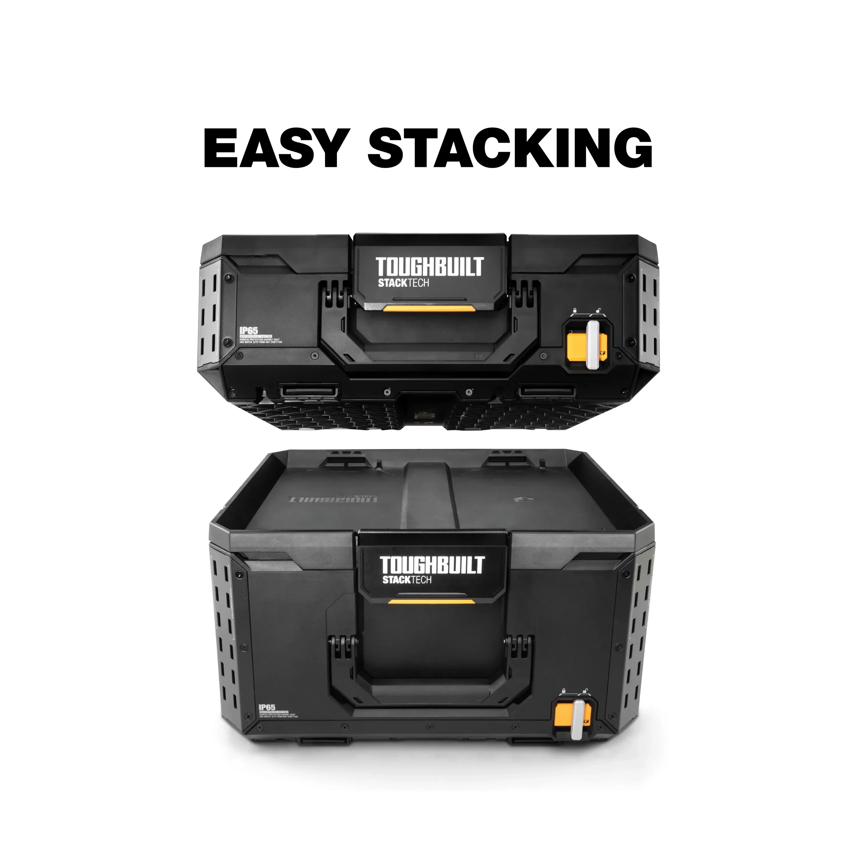 TOUGHBUILT TB-B1-D-70-3 STACKTECH Black Tool Organizer Box & Tool Box ...