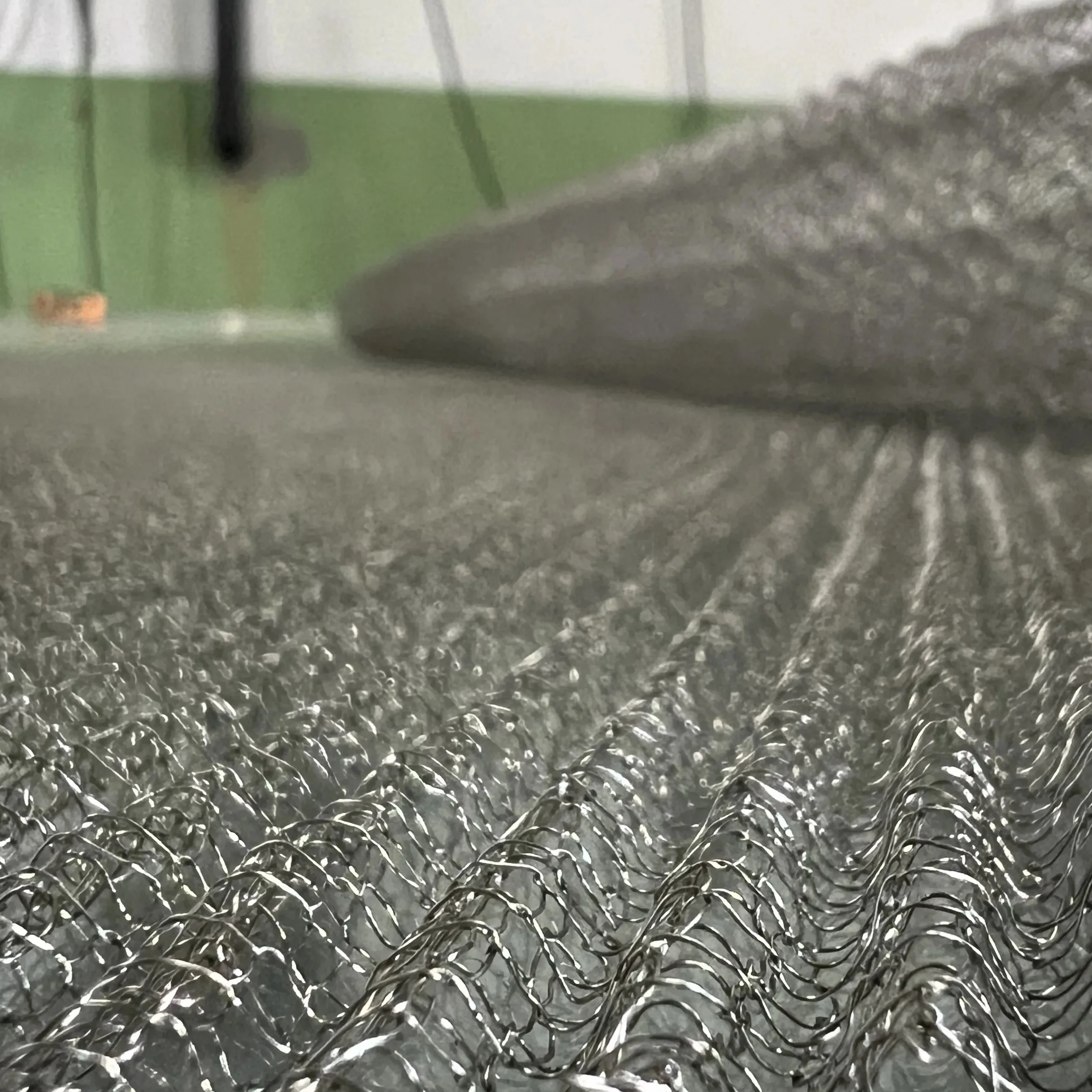 Stainless Steel Gas Liquid Filter Knitted Wire Mesh Rolls/pure Nickel ...