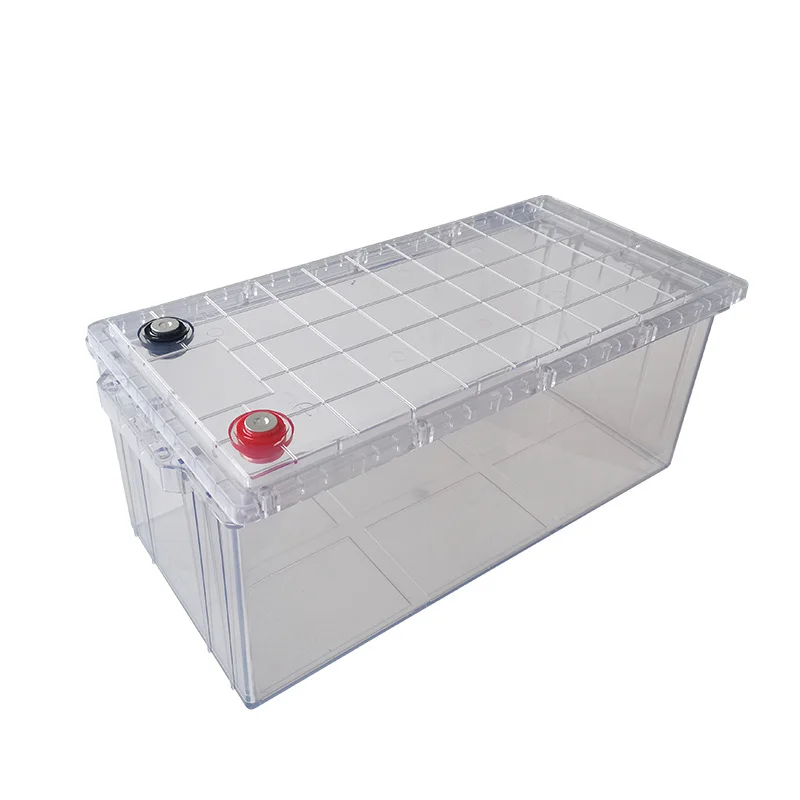 Clear 12v 200ah Lead-acid Battery Replacement Plastic Battery Case ...