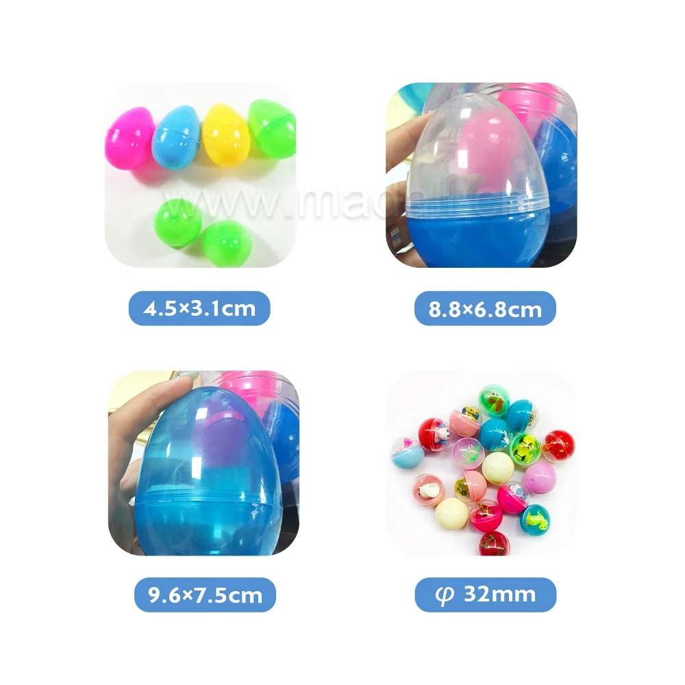 Ball Empty Capsule Surprise Toys Egg Plastic 32mm Toys Capsule for ...