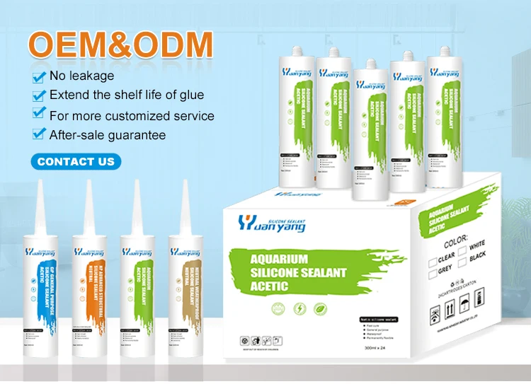 Caulking Translucent Silicone Sealant - High Temp & Waterproof