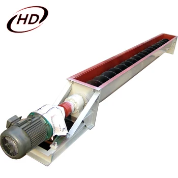U Type Flexible Pellets Screw Conveyor Hoppers For Food Processing ...