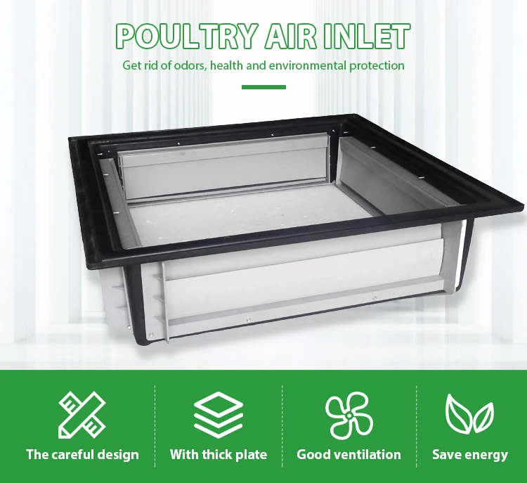 Roof Mounting Ceiling Ventilation Air Inlet Window Four Side Poultry ...
