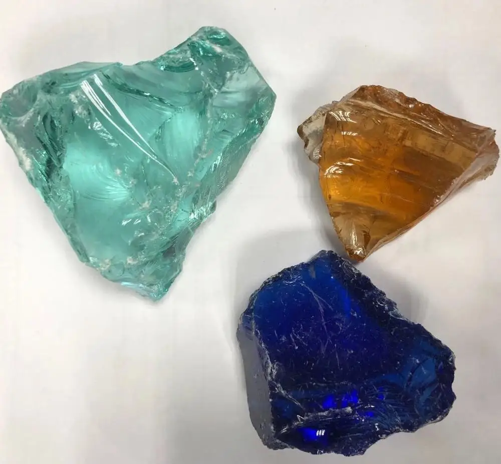 Wholesale Garden Decoration Slag Glass Rock for Gabion