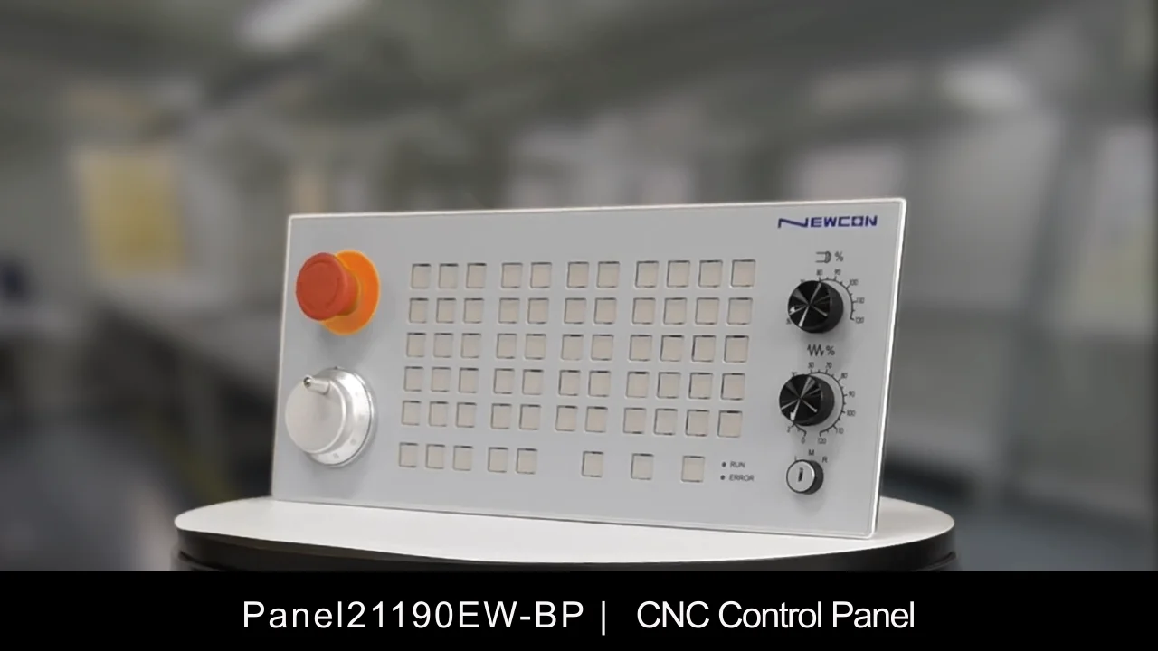 Ethercat Cnc Control Panel With Codesys With Pulse Rotary Button Emergency Stopencoder63 Short