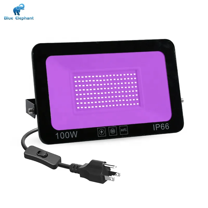 Wholesale High Quality 100w 200w Ip65 Uv Led Floodlight Purple Stage ...
