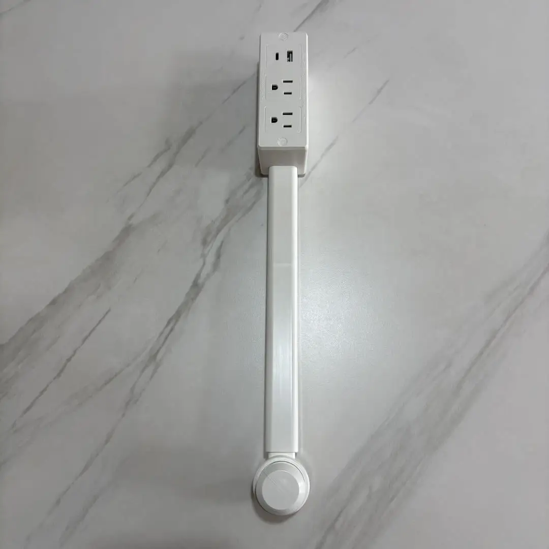 Electrical Outlet Extend Pole Rotating for Home Office Wall Electrical ...