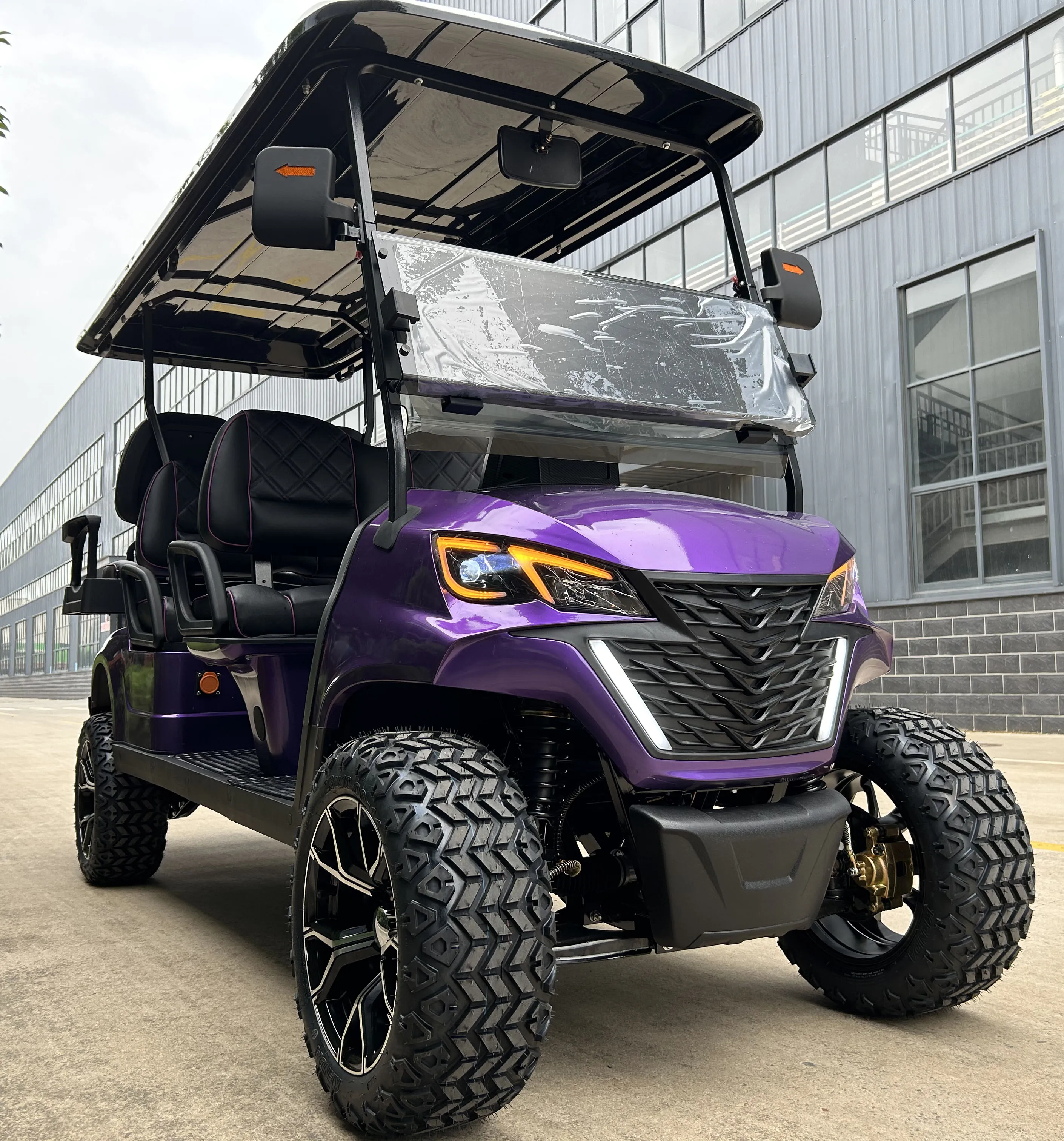 Factory Direct Sales 72v 6 Seater Golf Cart Ac Motor Folding Usa Golf ...