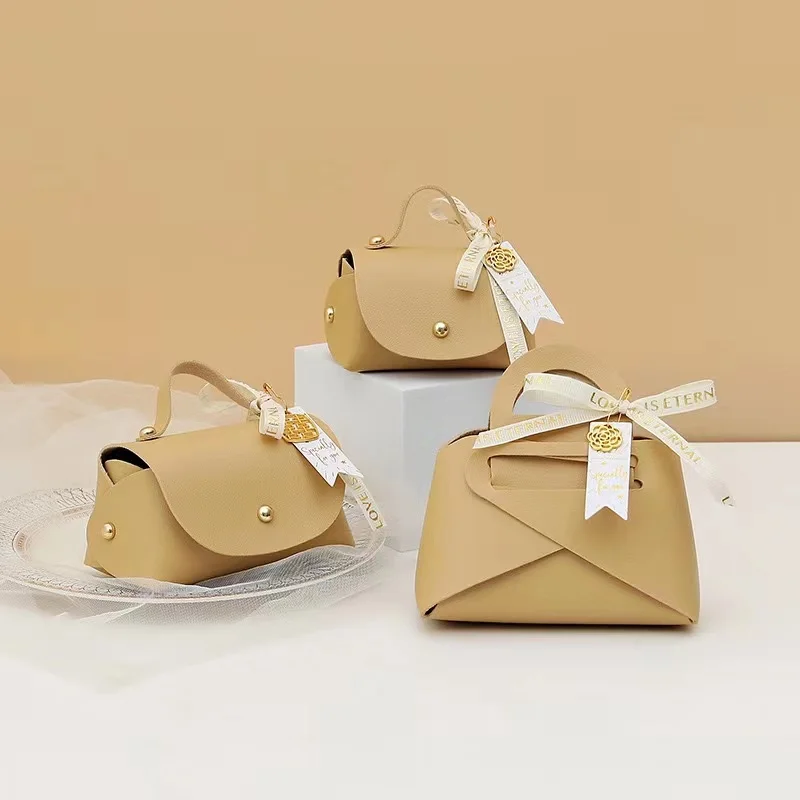 European Style Ins Leather Wedding Candy Box - Creative Gift