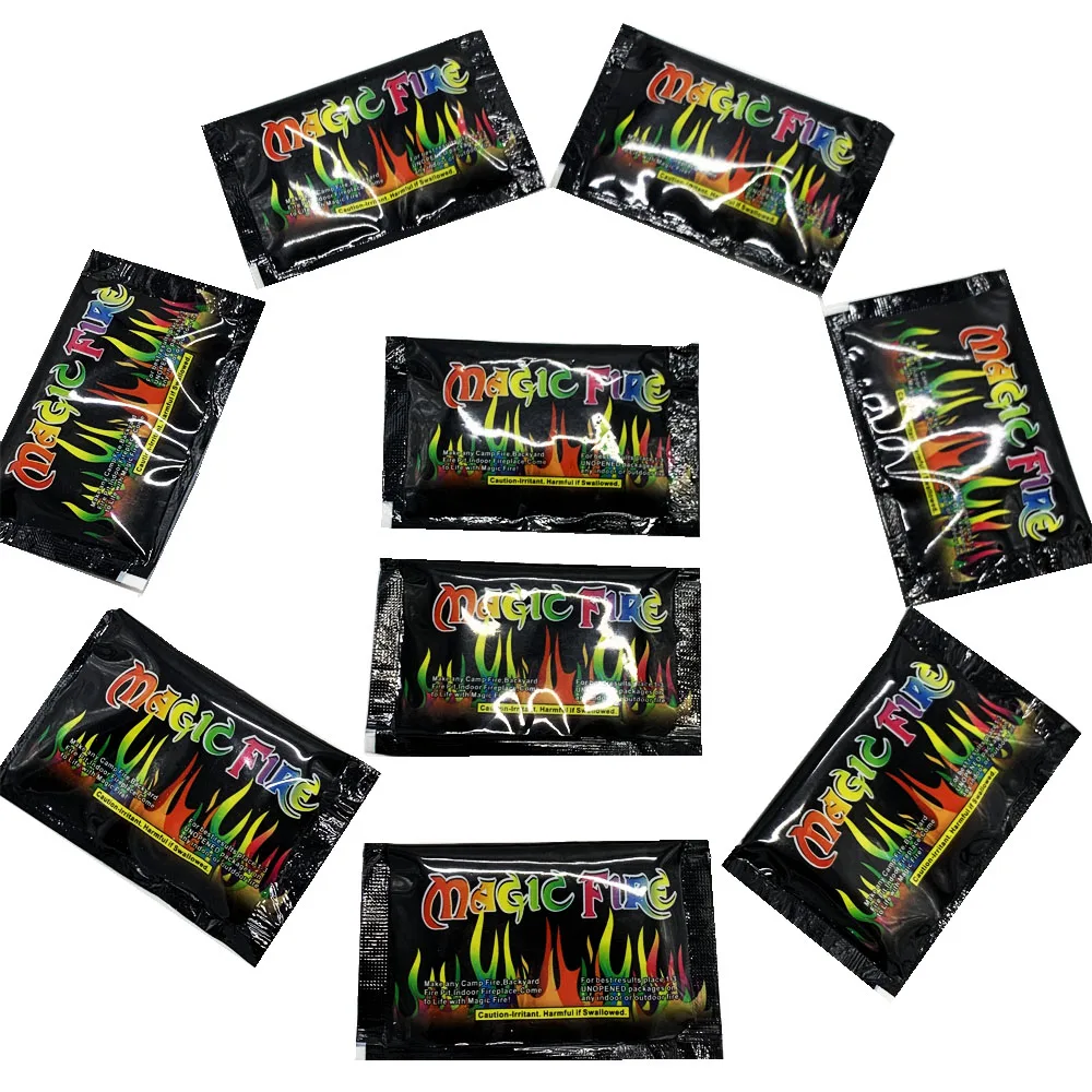 Indoor And Outdoor Use Color Flames Magic Fire Powder Mysticial Fire ...
