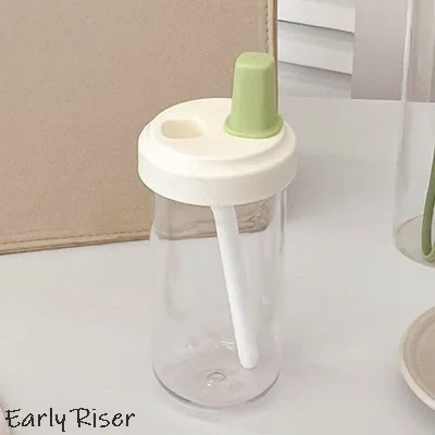 Early Riser High Borosilicate Glass Milk Tea Cup With Large Diameter ...