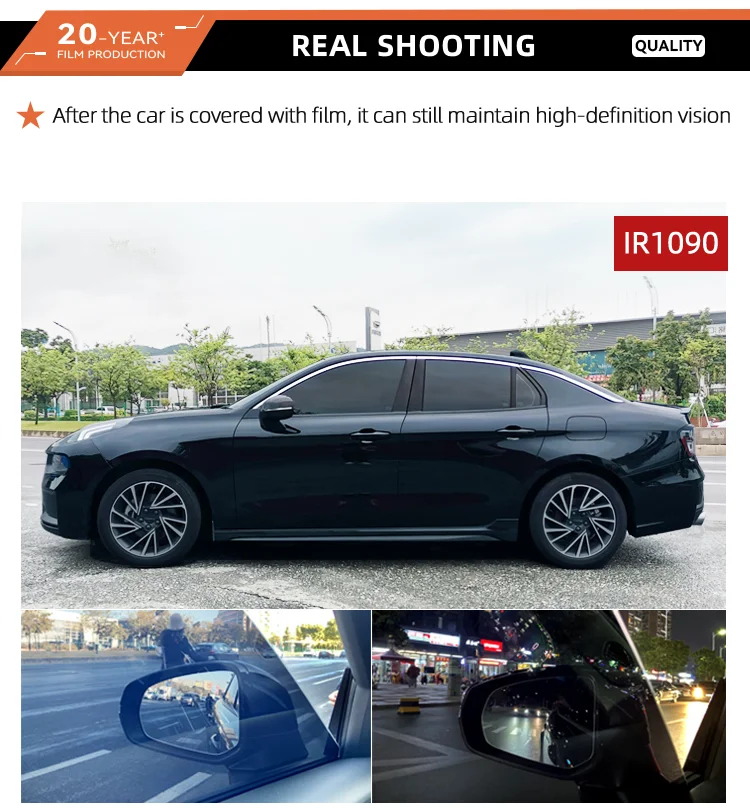 Nano Ceramic HD-CR75100 - Superior Window Tint for Cars