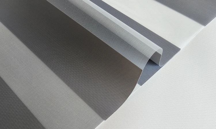 Motorized Twins Dual Zebra Blind Combi Zebra Roller Curtain Electric ...