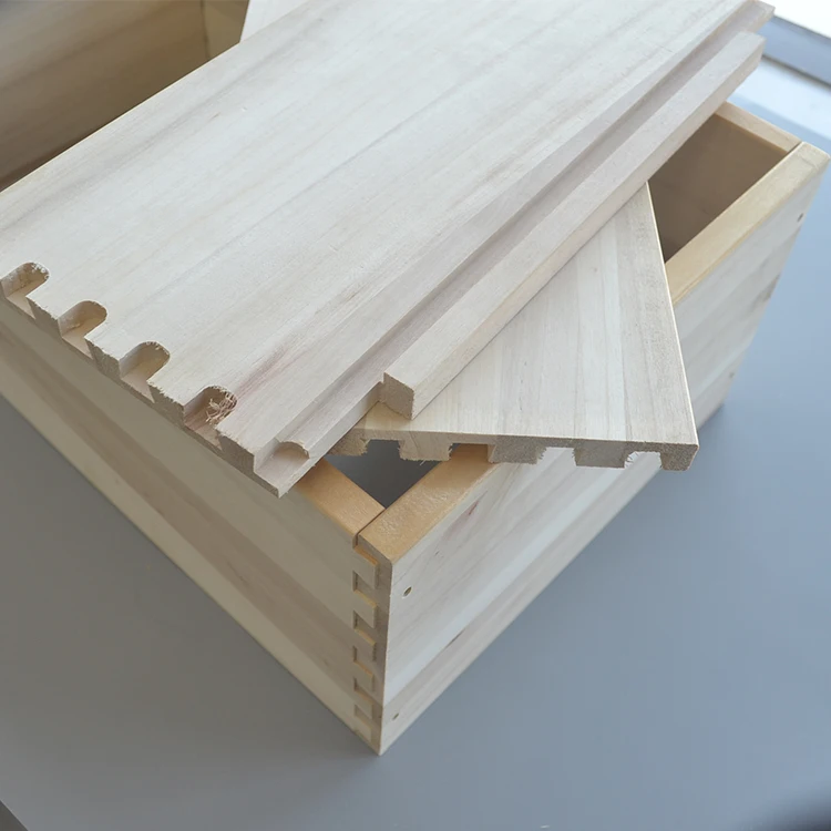 Factory Solid Wood Natural Birch/Poplar/Pine/paulownia Wood Cabinets ...