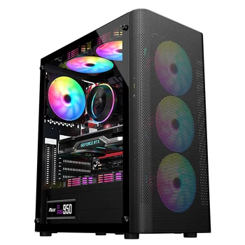 Ruix New Design Plastic Front Mesh Gaming Office E-atx Atx Eatx Pc Case ...