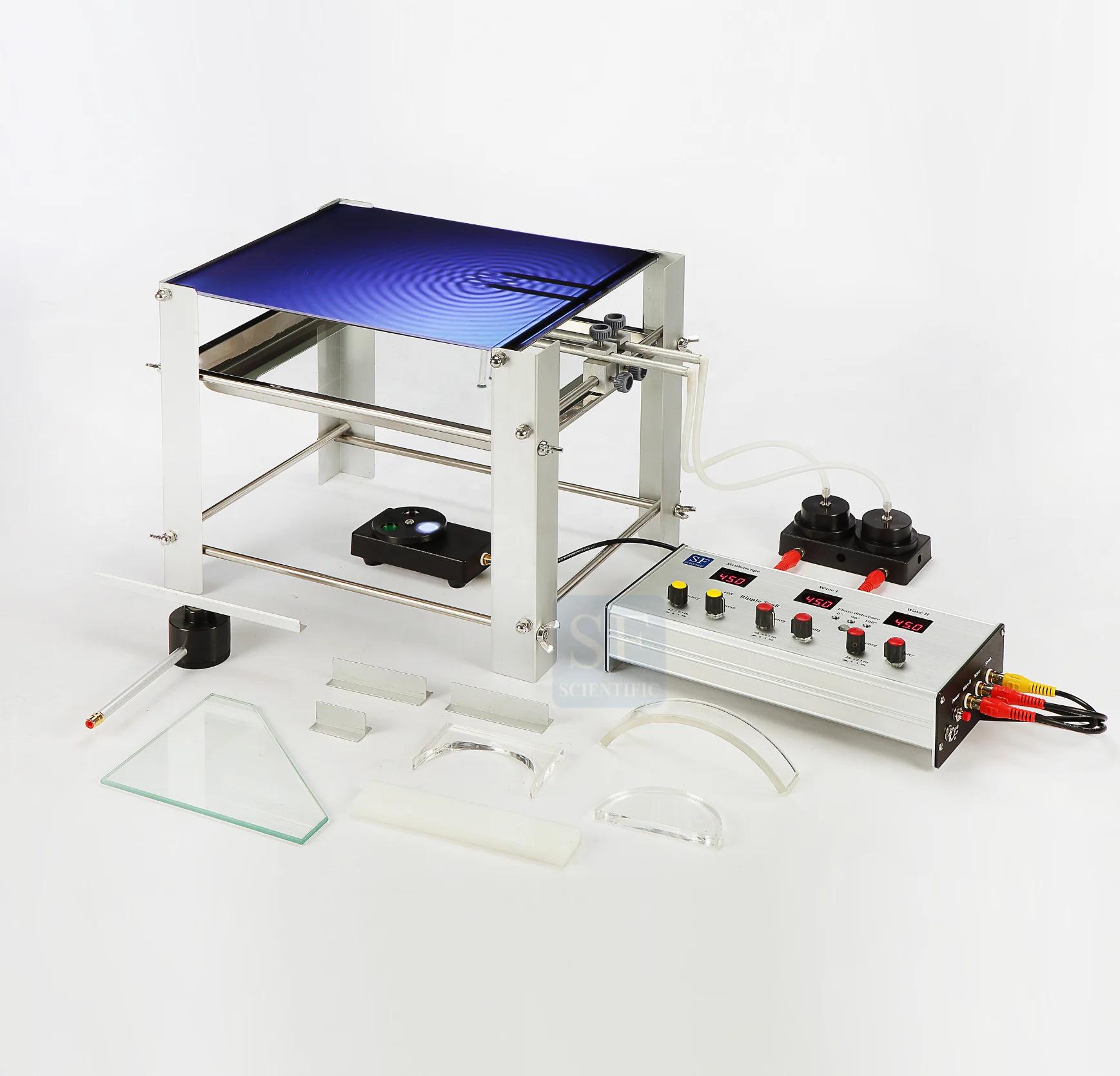 Ripple Tank Set For Physics Water Wave Refraction Diffraction Interference Beats Phased Array ...