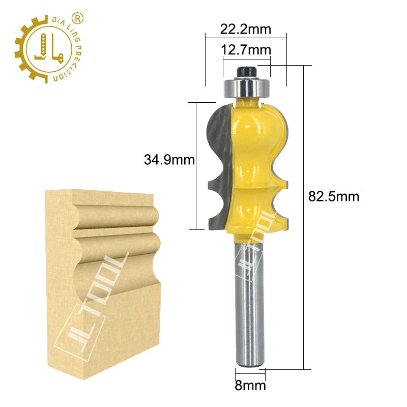 Architectural Molding Router Bits Set Casing Base Casing And Base Molding Router Bit Set Cnc